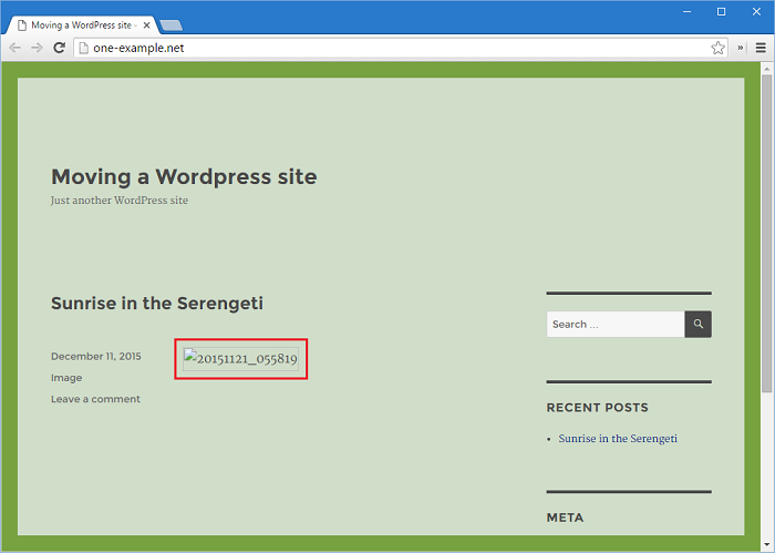 Move your WordPress site to another domain – Support | One.com