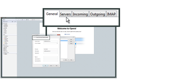 Setting up Opera Mail – Support | one.com