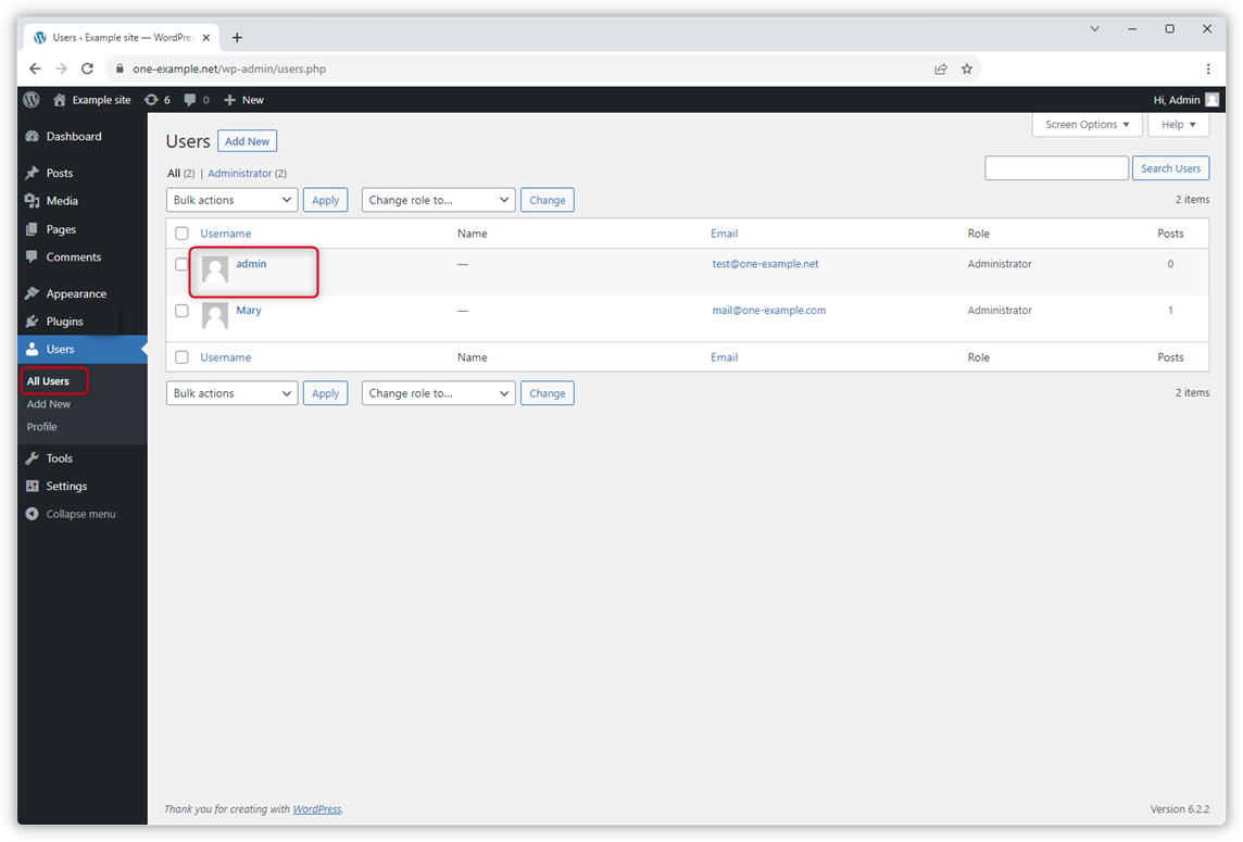 How To Add An Admin User To The Wordpress Database Support
