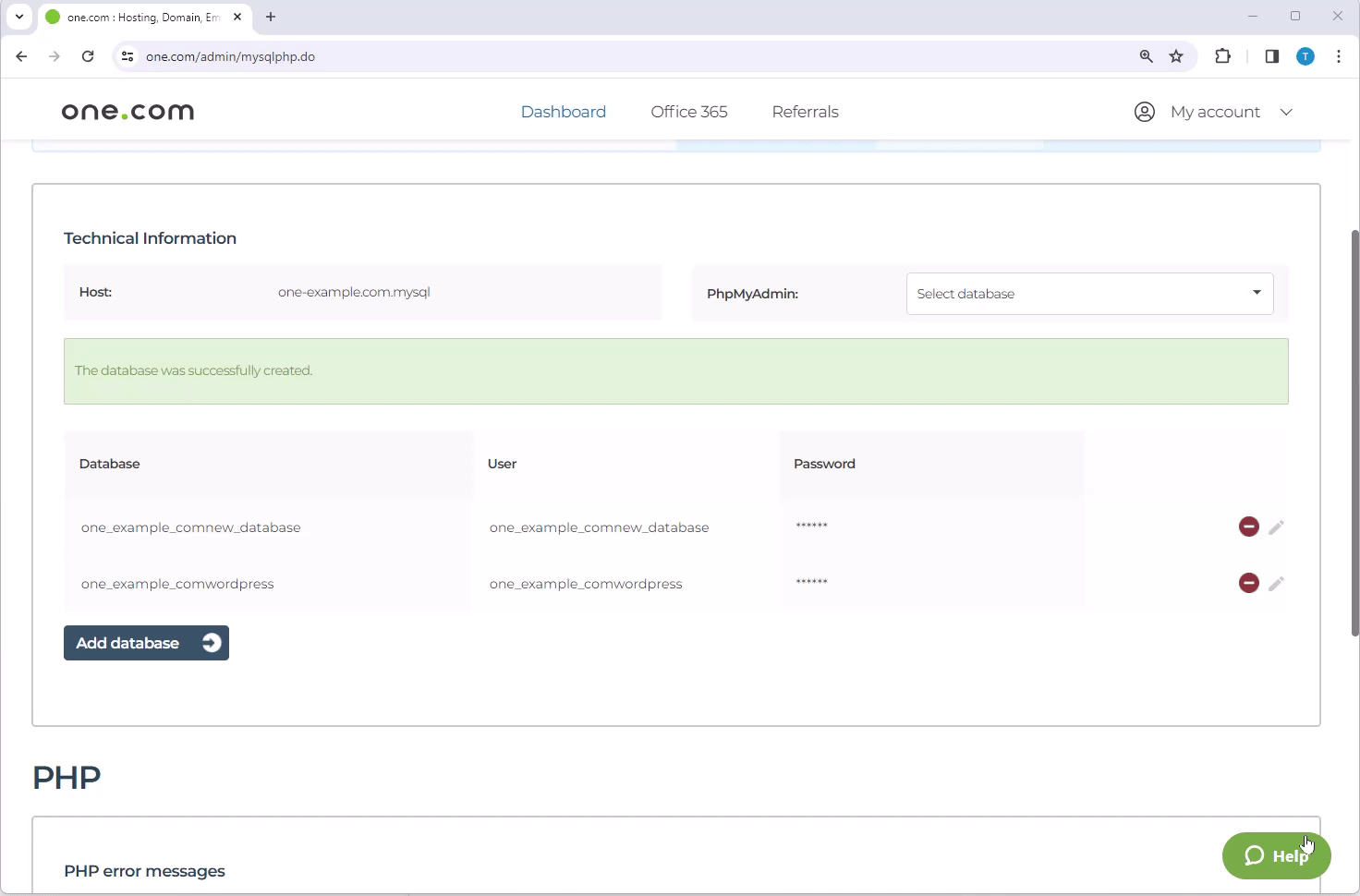 How Do I Manually Create A Database Support 