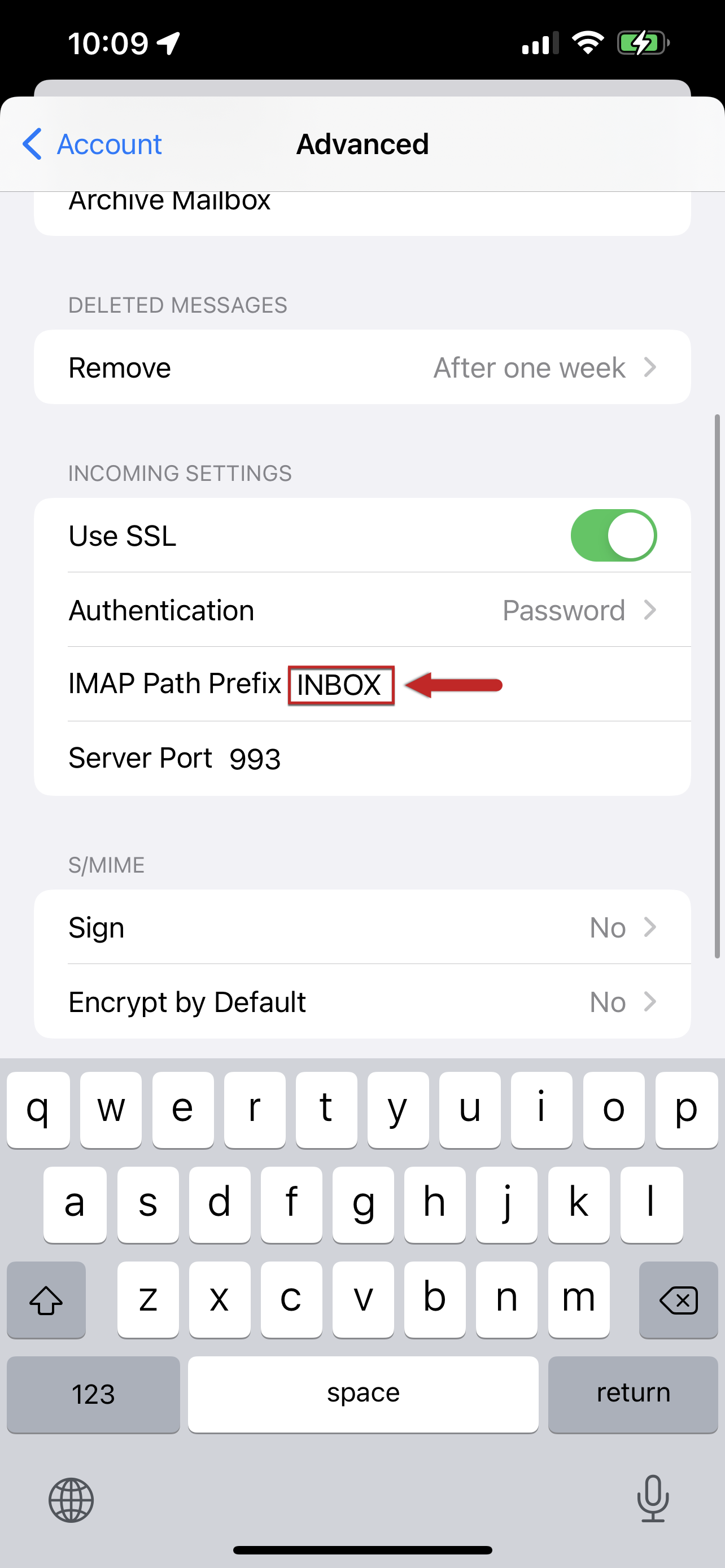 Setting up Mail on iPhone (iOS 15/16/17) – Support | one.com