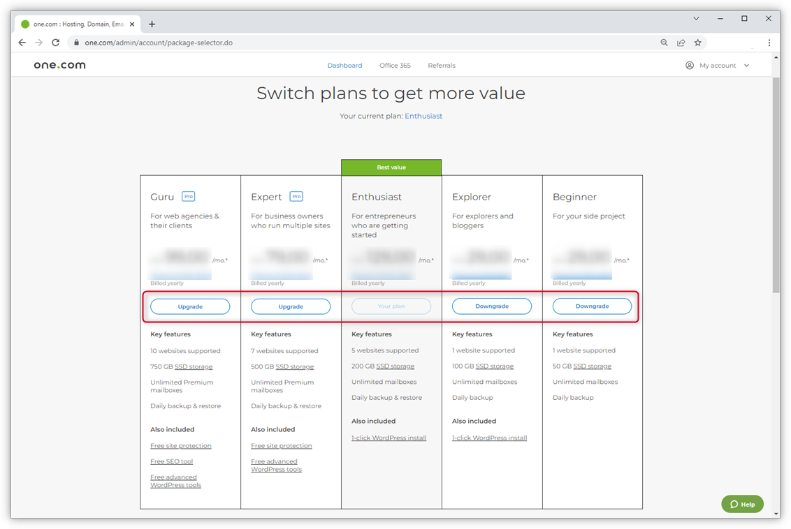 Hvordan kan jeg nedgradere eller oppgradere abonnementet mitt ...