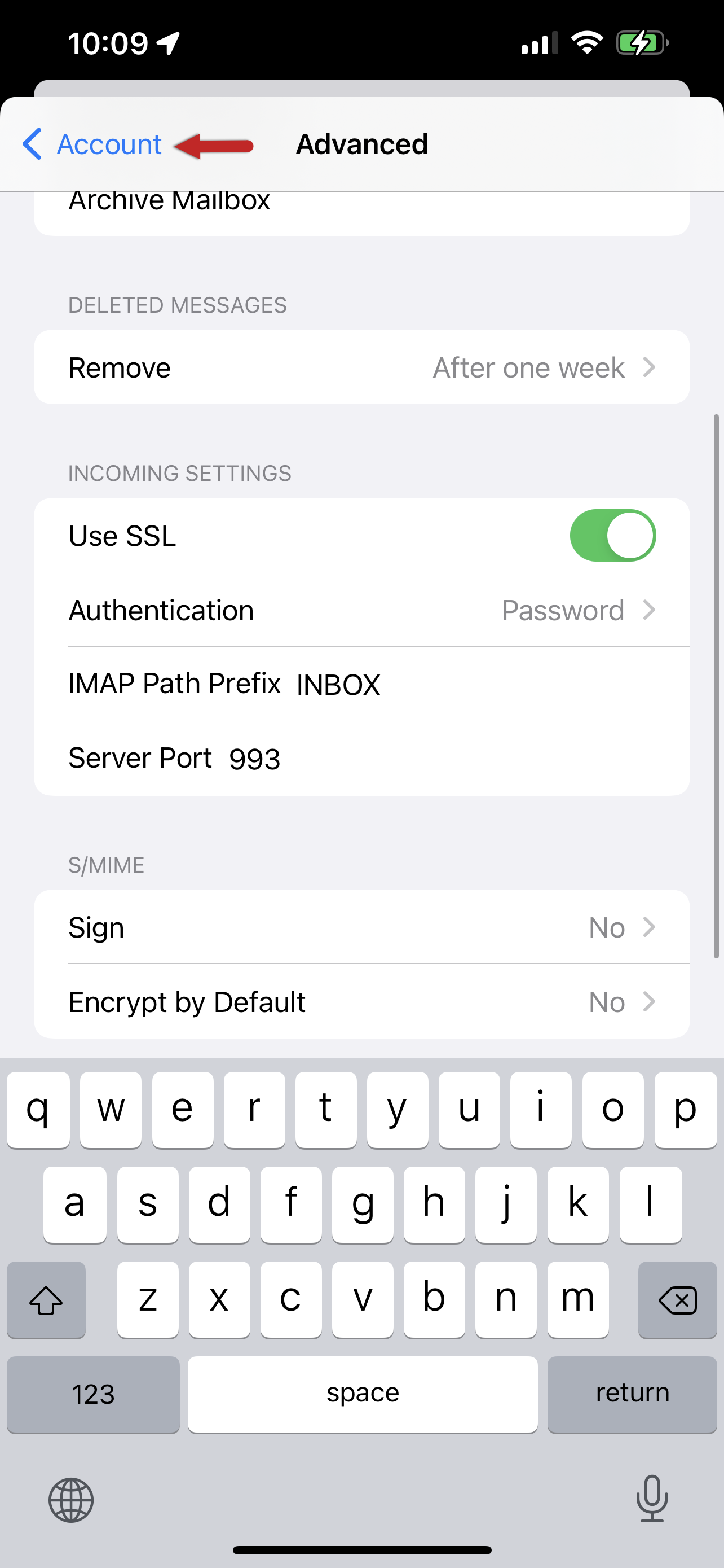 Opsætning af mail på iPhone (iOS 15/16/17) – Support | one.com